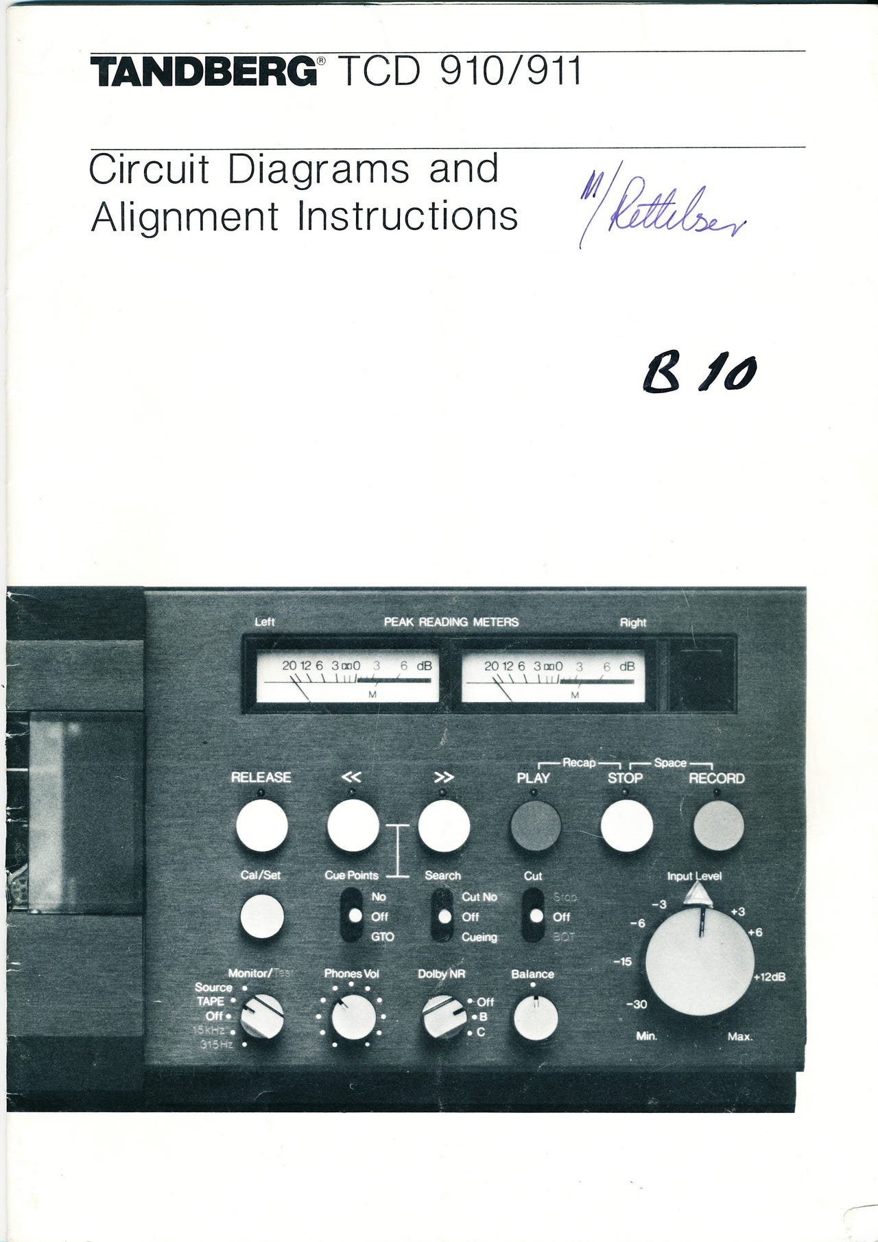 Tandberg kasse - TCD 3014A - TCD 3014 - TCD 911 - TCD 911. | FINN-torget