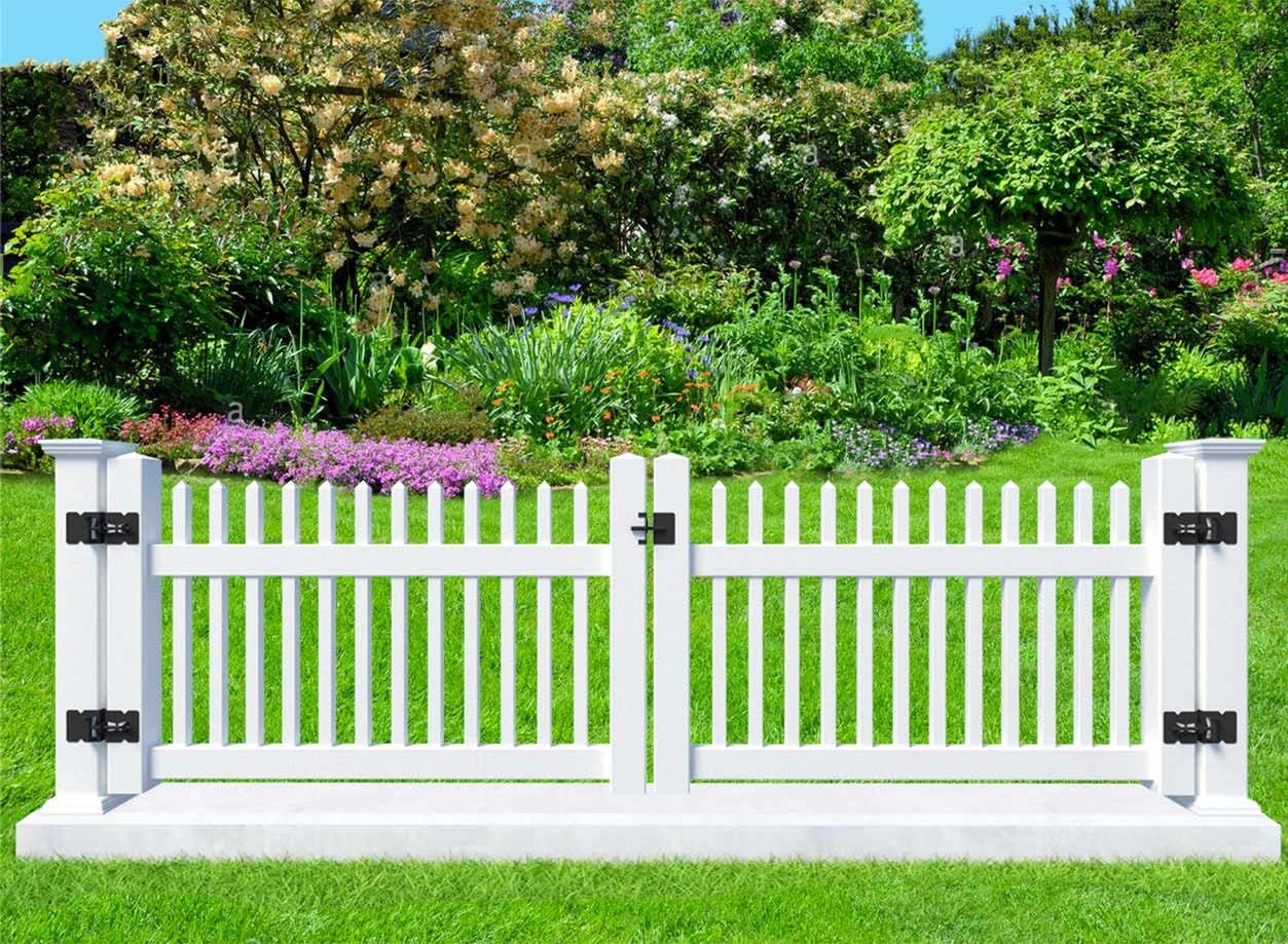 Vedlikeholdsfritt PVC gjerde, levegg, rekkverk, port mm. | FINN-torget