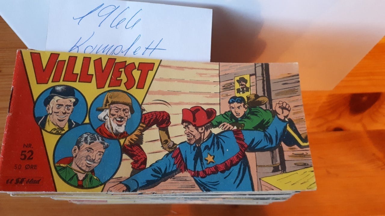 KOMPLETT VILL VEST 1966 se finn 160370015 | FINN-torget