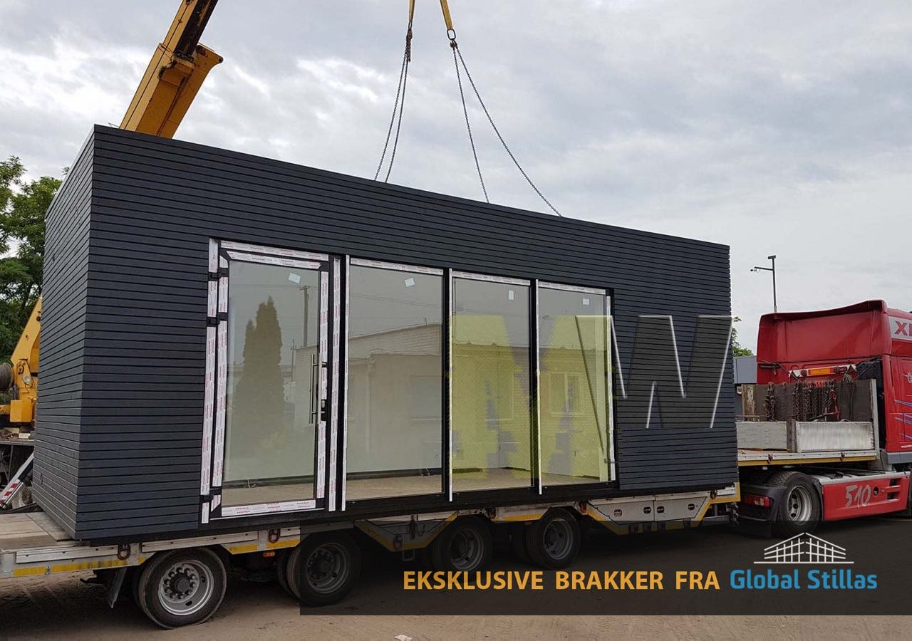 Eksklusive brakker, kontorbrakker, container -salg/leasing fra 2650kr ...