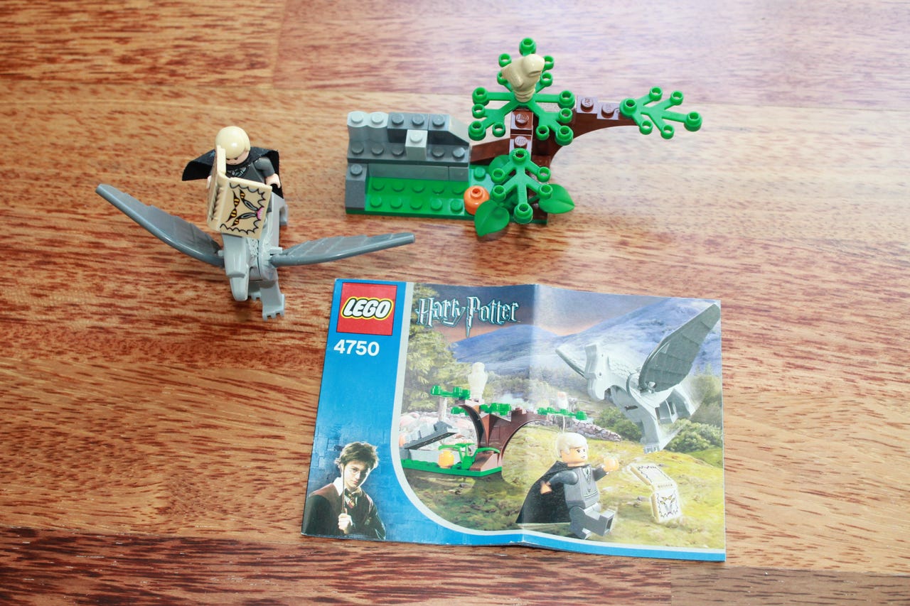 Lego 4750 Harry Potter "Draco's Encounter with Buckbeak" fra 2004 ...