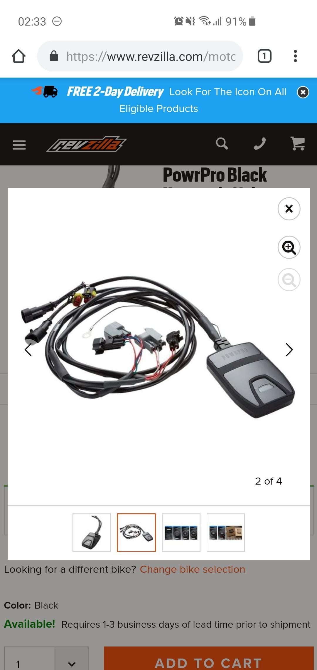 Cobra PowrPro Black til kawasaki vn900 | FINN-torget