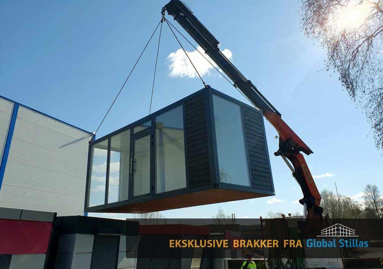 Moderne brakke / salgs brakke / visnings brakke / butikk ...