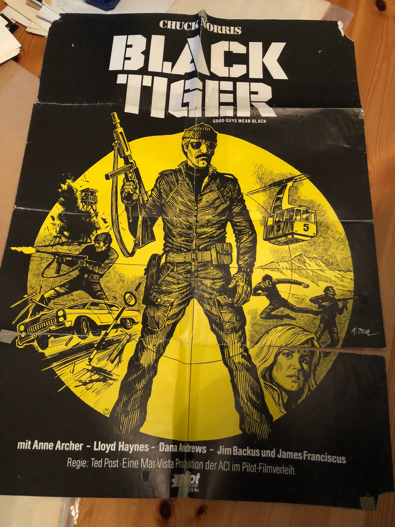 Chuck Norris filmplakat | FINN-torget