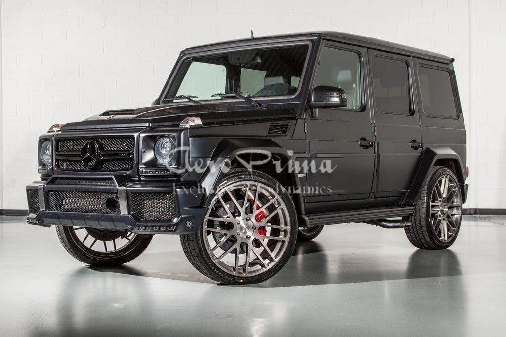 MERCEDES G KLASSE - W463 - Geländewagen BRABUS WIDESTAR G63 G65 BODY ...