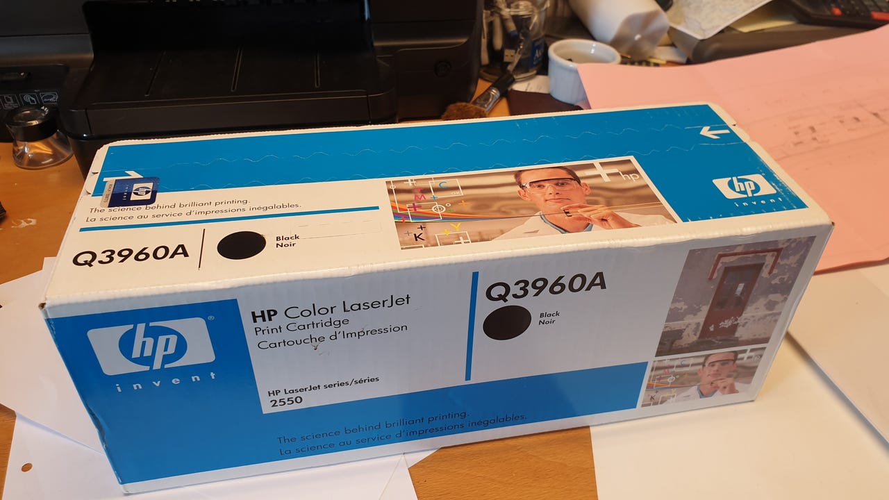 HP toner Q3960A til Color Laserjet 2550L, 2550Ln, 2550n, 2820, 2830 ...