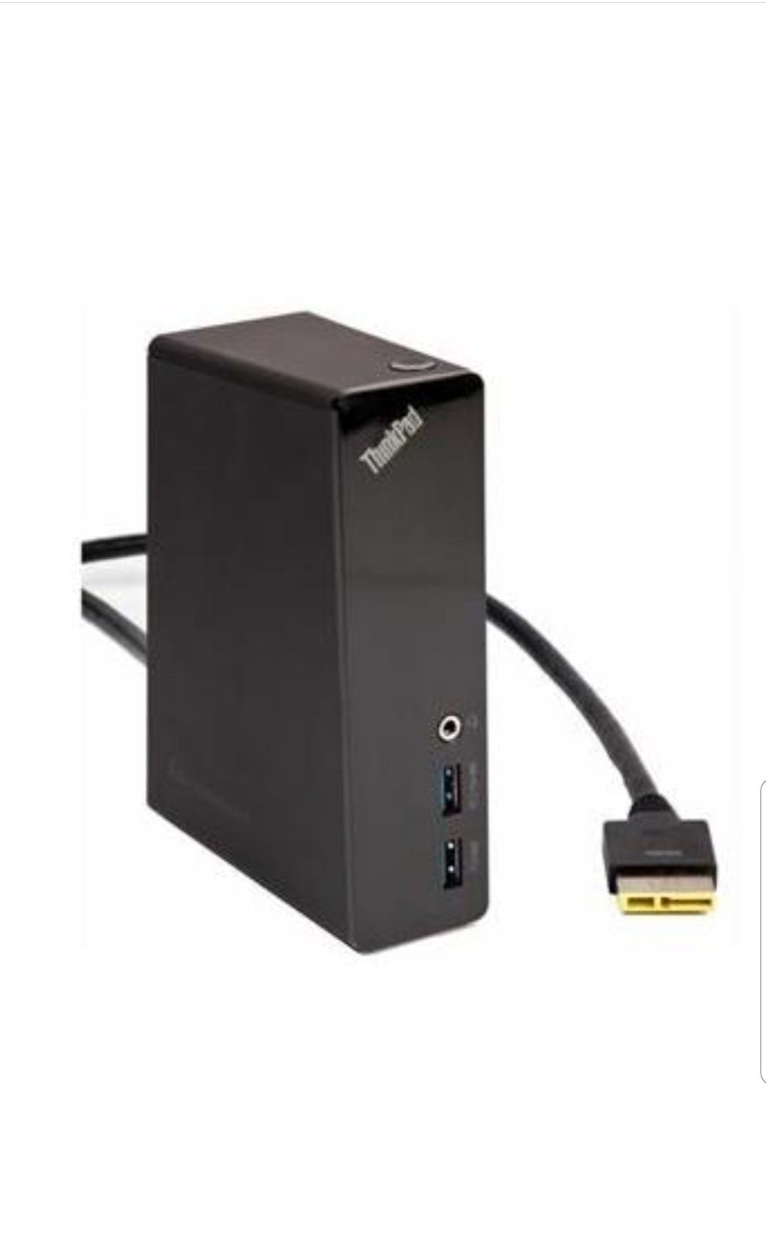Lenovo ThinkPad OneLink Dock Black for hjemme kontor + strøm adapter ...