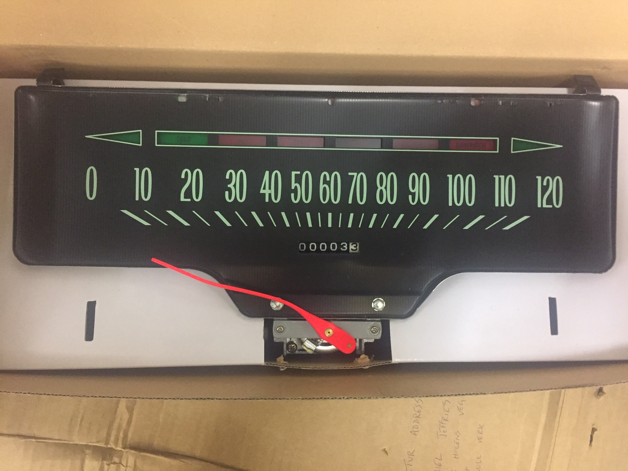 Chevrolet Impala 66 speedometer | FINN-torget