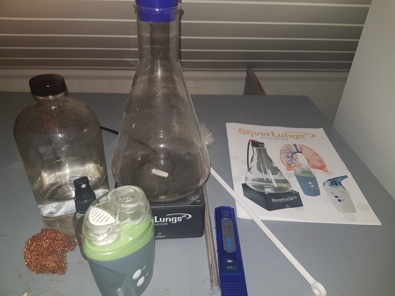 The SilverLungs Generator (colloidal/ionic silver generator) | FINN-torget