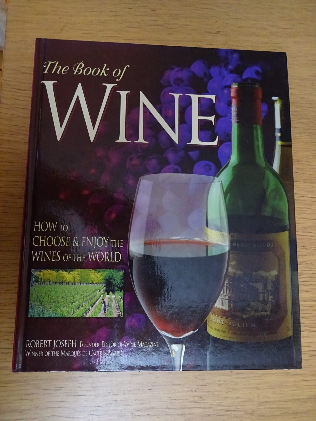 The Book of Wine By Robert Joseph | FINN-torget