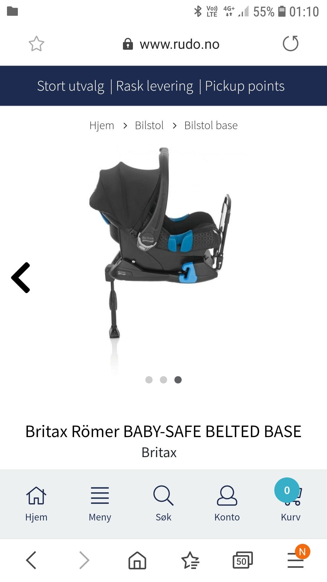 Baby Bilstol med base | FINN-torget