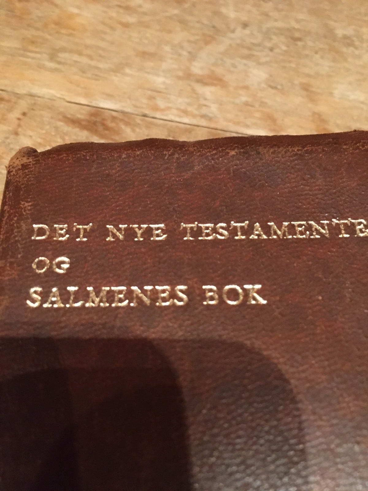 Det nye testamente og salmenes bok. 11 cm/7 cm. | FINN torget