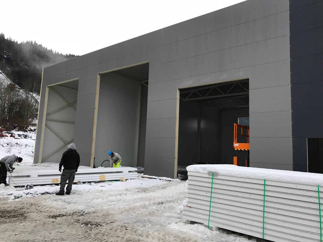 Sandwich paneler sandwich panel polystyrenkjerne Vegg og Takpanel ...