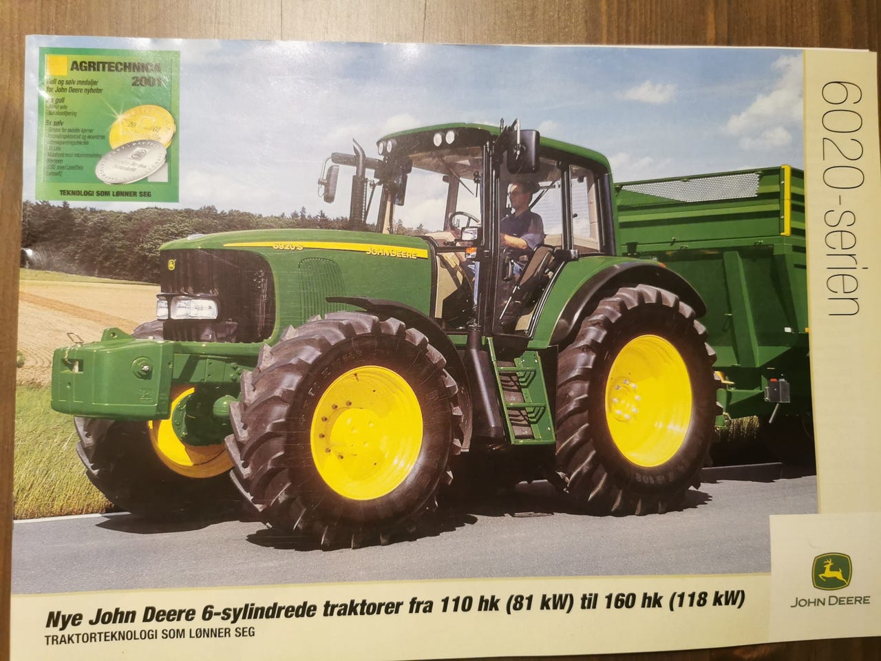 John Deere 6020 6 syl brosjyre | FINN-torget