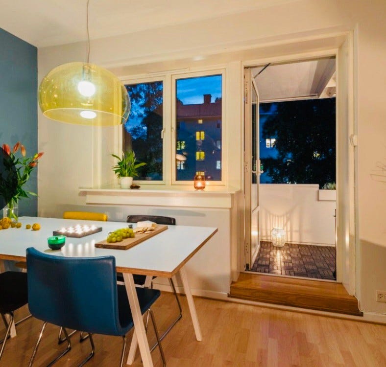 Ikea spisestoler i tre farger - svart och blå igjen - designsamarbete ...