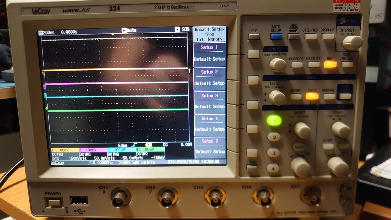 LeCroy WaveJet 324Oscilloscope 200MHz,4Ch,2 GS/s, inkl 4 prober. | FINN ...