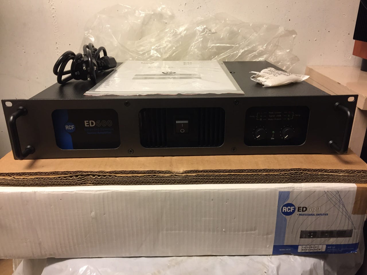RCF ED 600 forsterker | FINN-torget