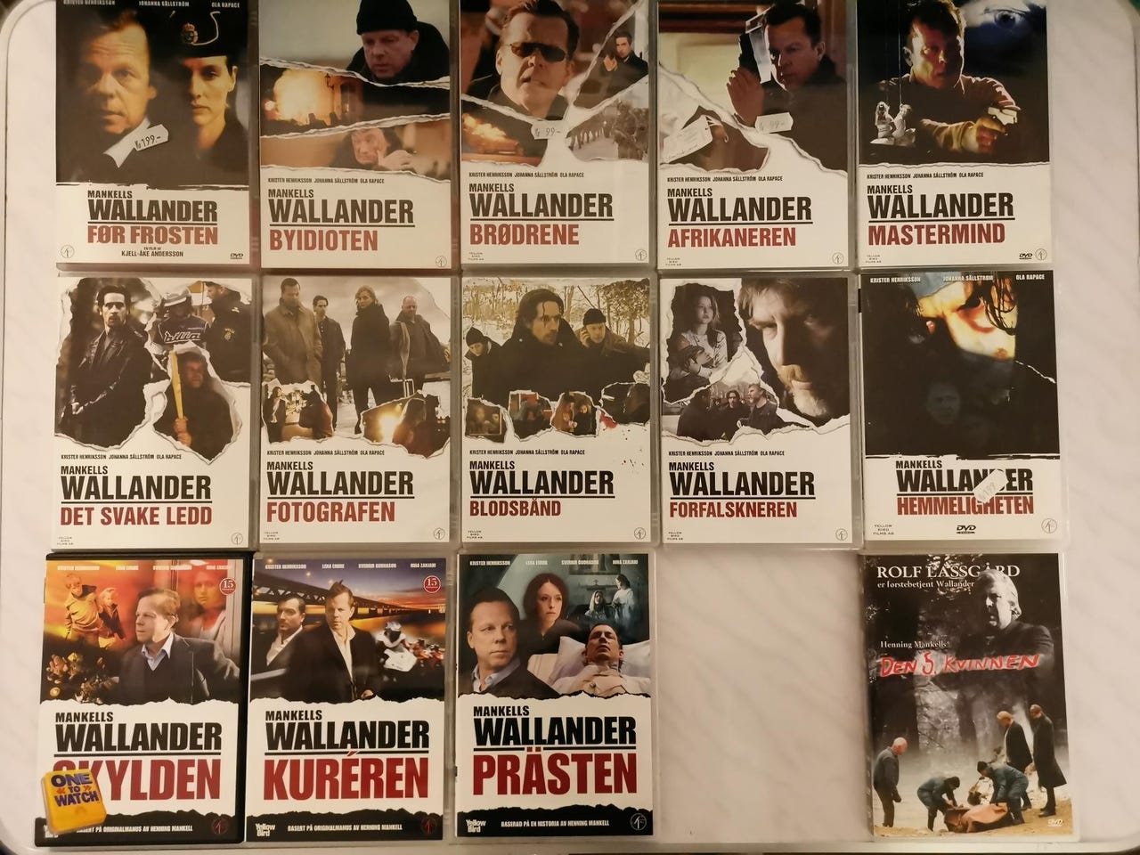 Wallander DVD - kr 60 per stk | FINN-torget