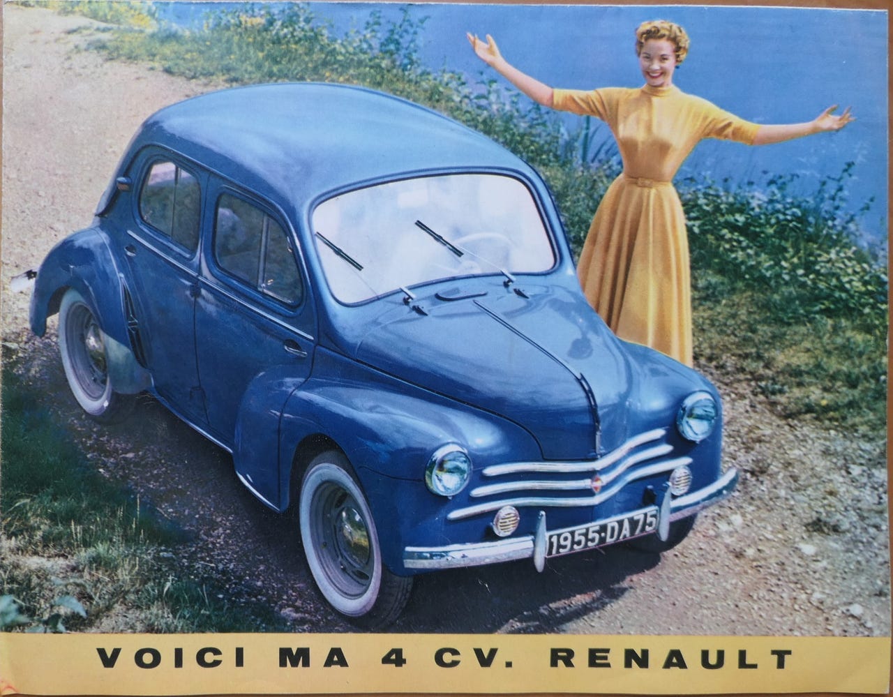 Renault MA 4 CV brosjyre 1954 | FINN-torget