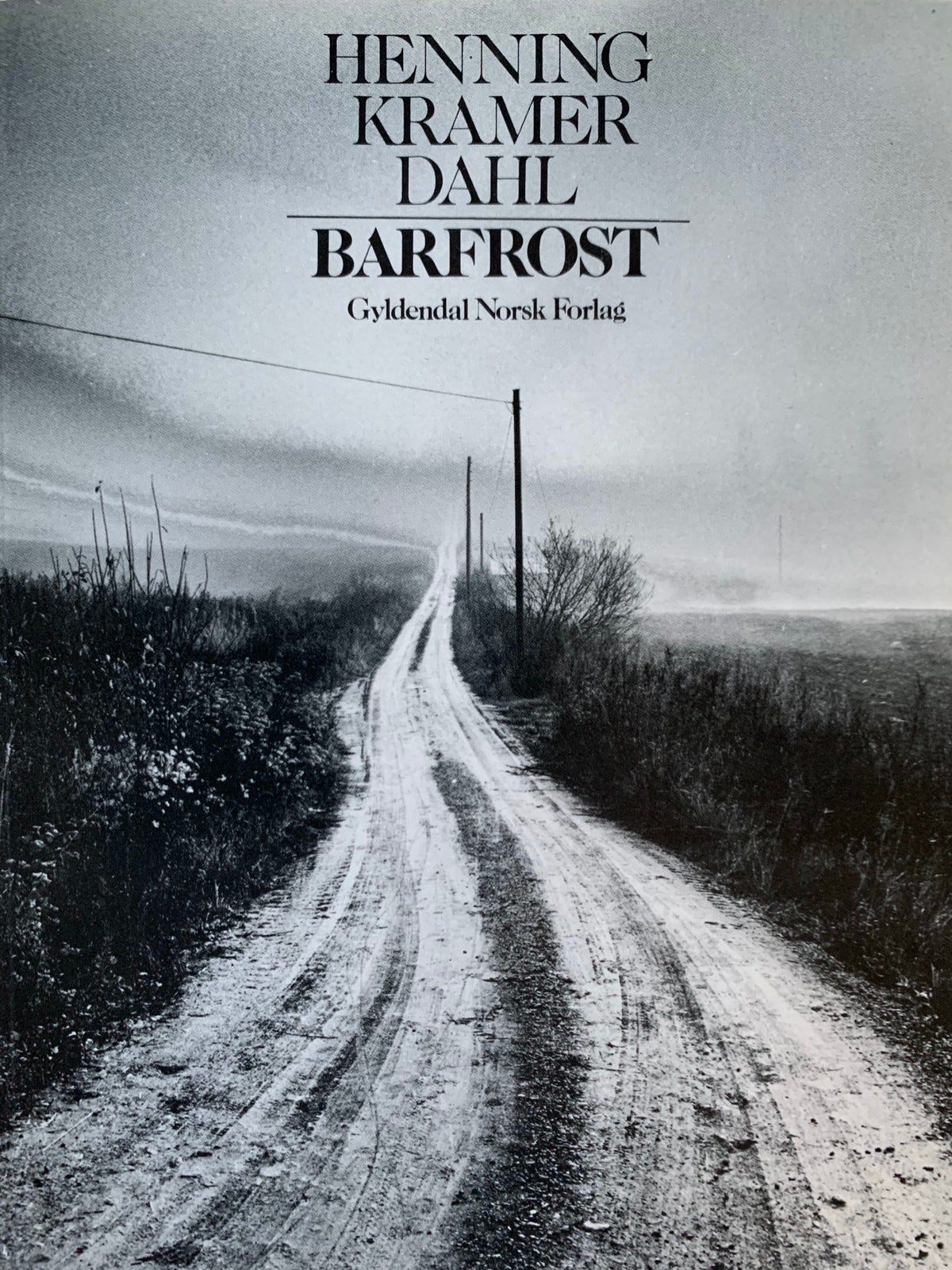 Barfrost Poesi, debutboken til Henning Kramer Dahl | FINN-torget