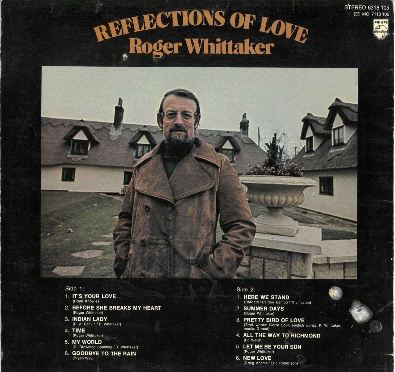 LP - Roger Whittaker - Reflections Of Love | FINN-torget