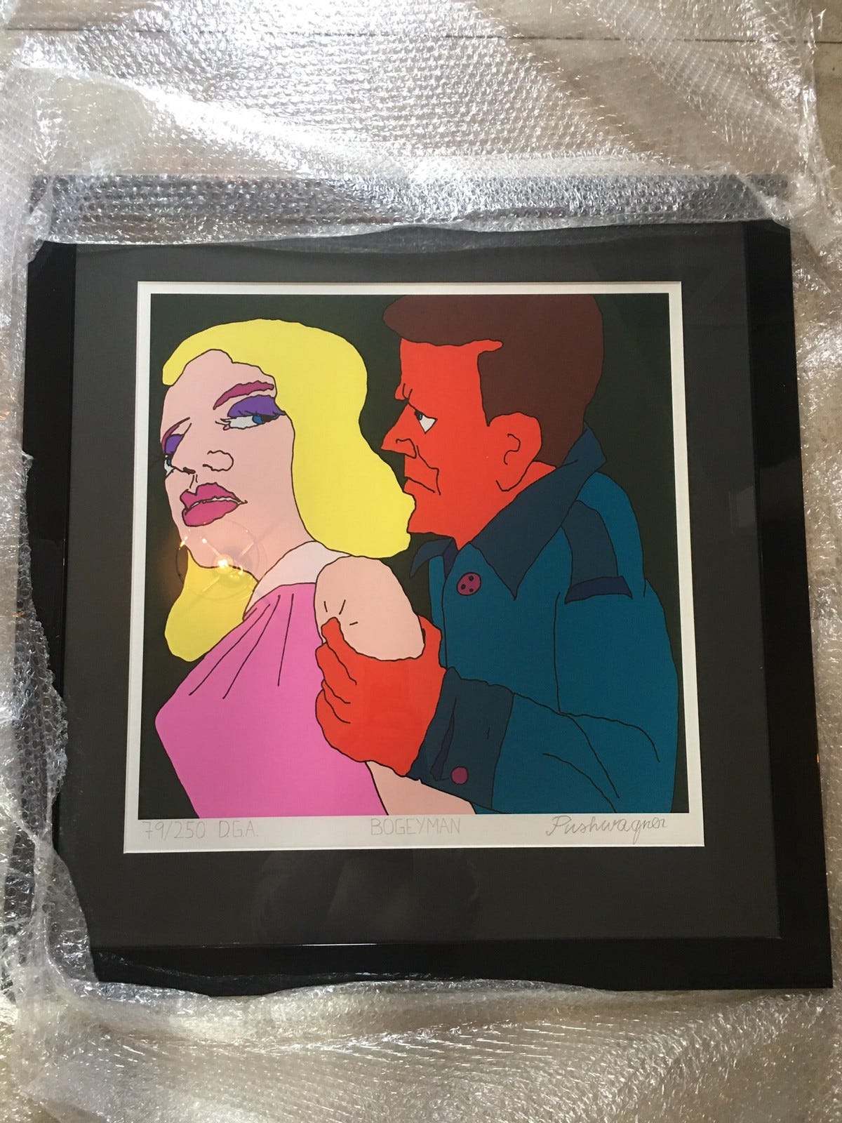 Pushwagner - Bogeyman (i plast fra galleriet) | FINN.no