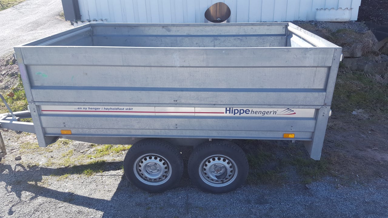 Tilhenger med ekstra karmset for utleie.Maks nyttelast 1010kg! | FINN ...