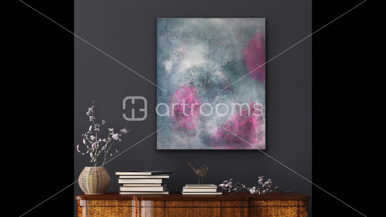 Originalt akryl maleri på lerret 50x61 cm | FINN-torget