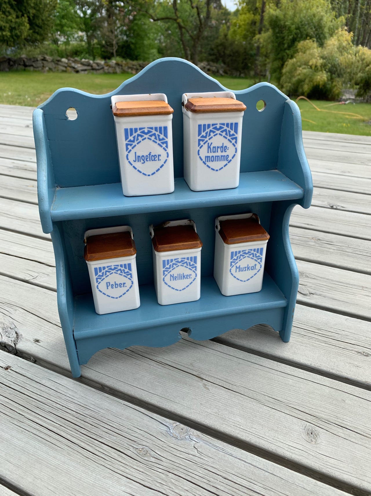 Fint kryddersett fra Villeroy & Boch med trehylle selges | FINN torget