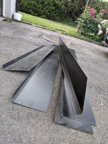 Gradrenne i svart 20x4,5 cm, 2 m lengde | FINN-torget