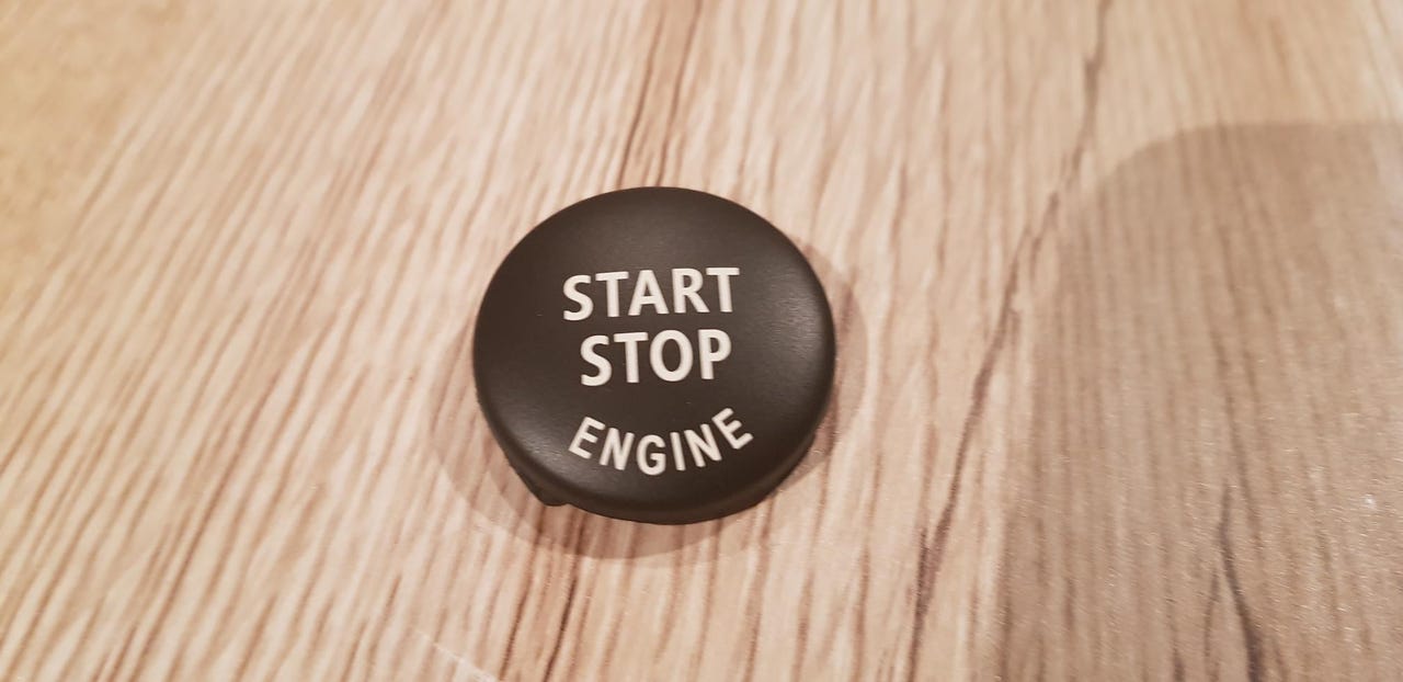 BMW Start Stopp Knapp Sort | FINN torget