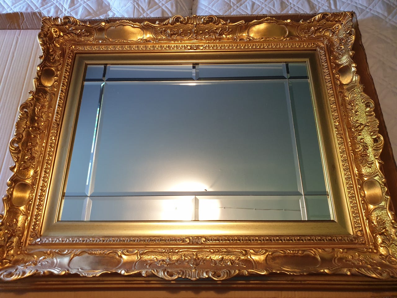 Gedigent speil rokokko stil | FINN-torget