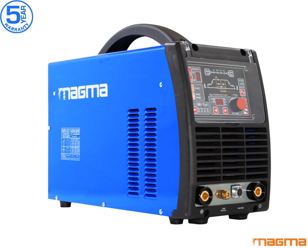 Sveiseapparat Magma Digi-TIG AC/DC Puls. Alu/Rustfri/Stål | FINN-torget