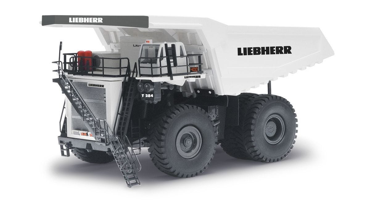 Conrad Liebherr T284 Mining dumper | FINN torget