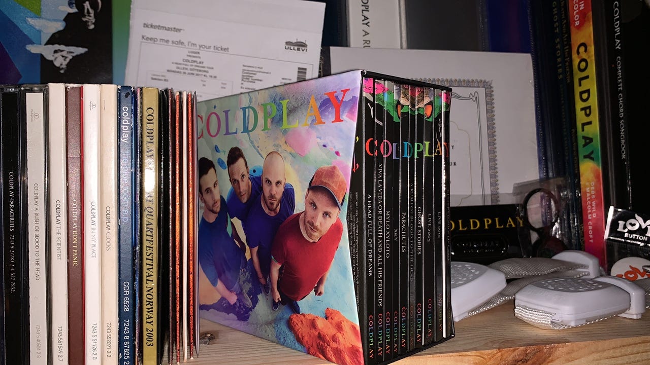 COLDPLAY CD BOX RARE | FINN-torget