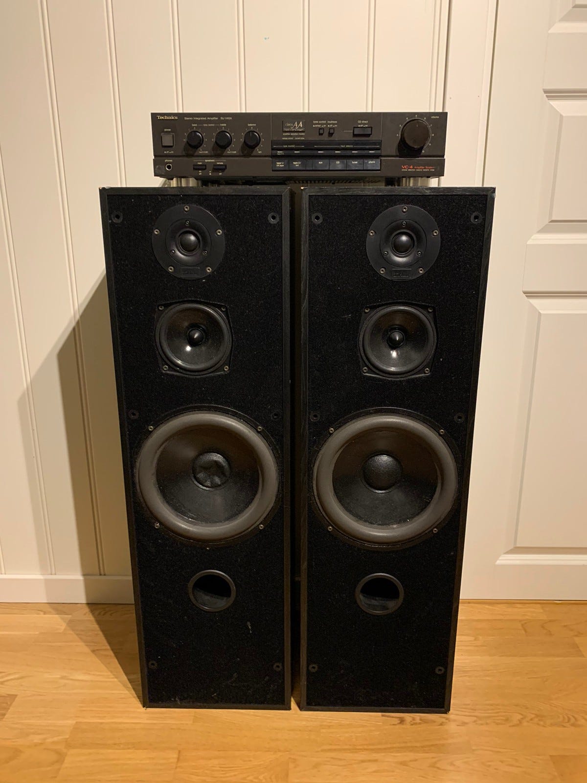 Technics forsterker med Dali 107 høytalere | FINN torget