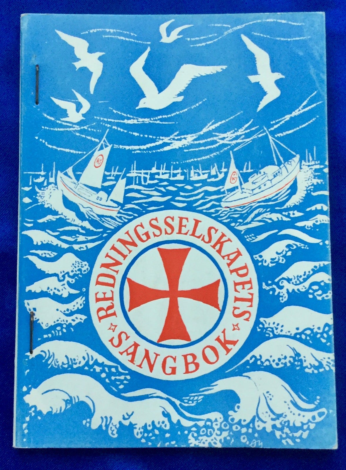 NSSR - Redningsselskapets *Sangbok* - tillegg dikt om redningsskøyta ...