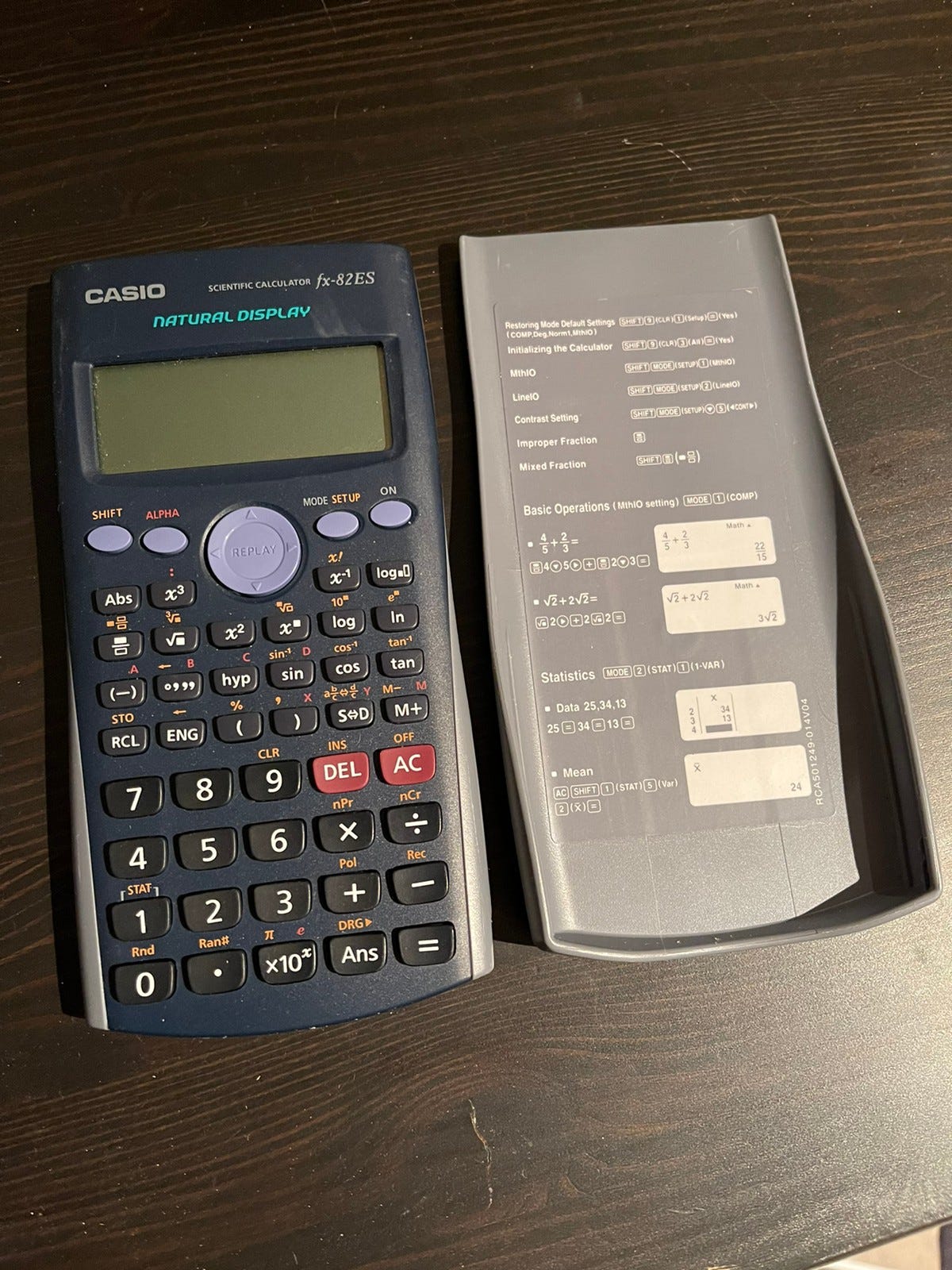 Kalkulator - Casio fx-82ES | FINN-torget