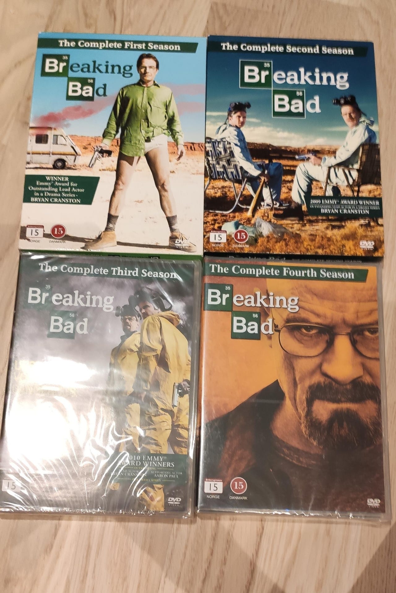 Breaking Bad Sesong 1-4 - DVD | FINN-torget