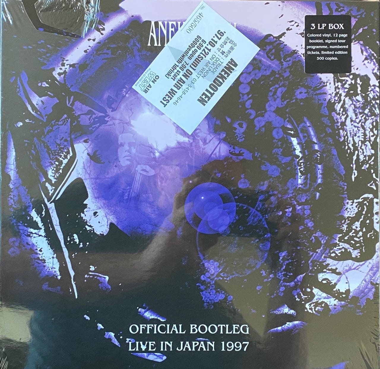 Anekdoten LPer og LP-boxen Official Bootleg Live in Japan 1997 | FINN ...
