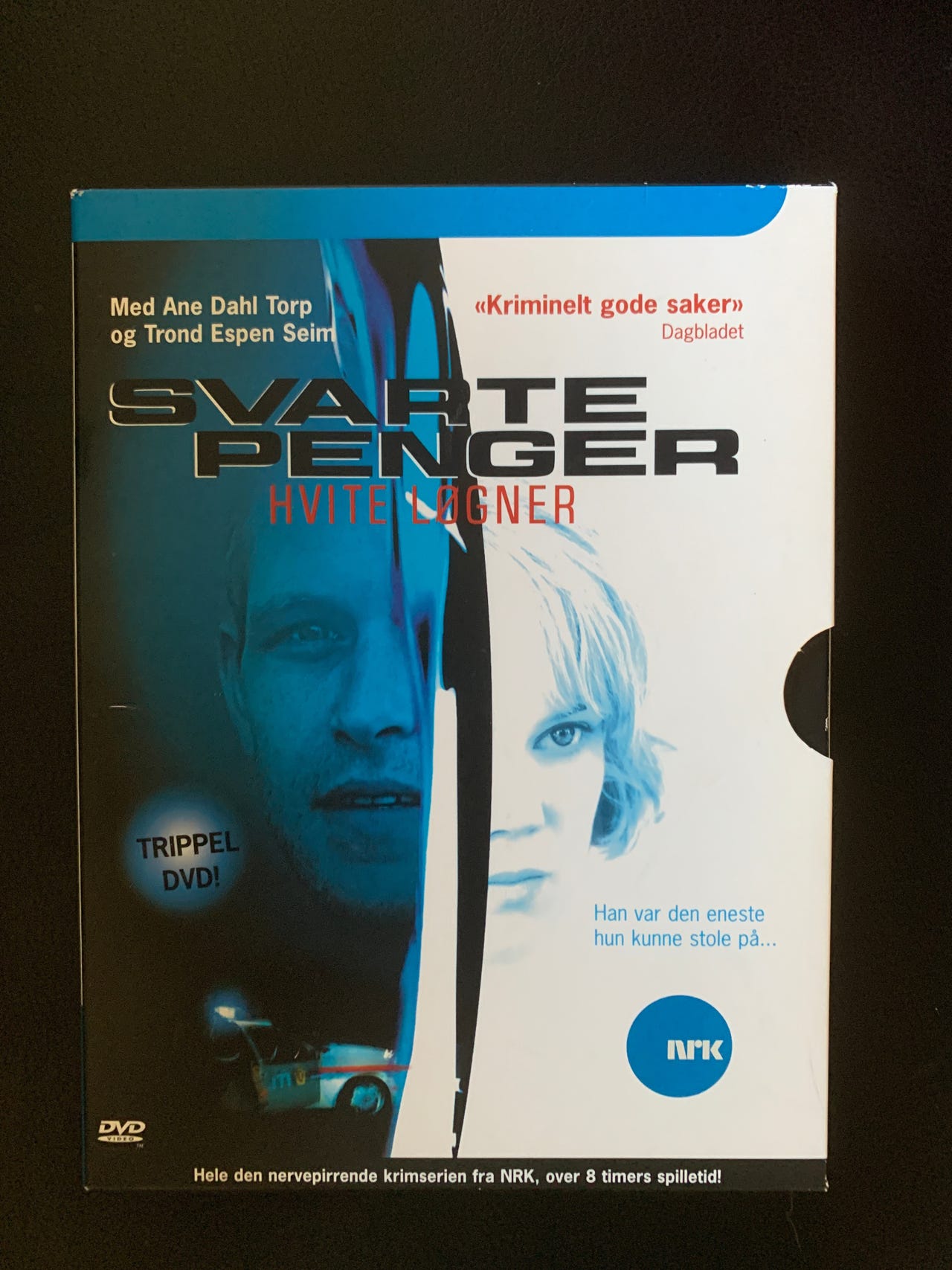 KRIMINAL DVD "Svarte Penger - hvite løgner" / NRK SERIE | FINN-torget