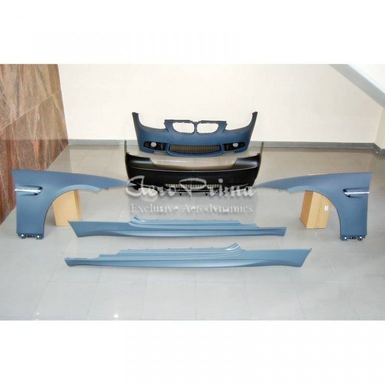 M3 Pakke - BMW 3-Serie E92 E93 - frontfanger bakfanger sideskjørt ...