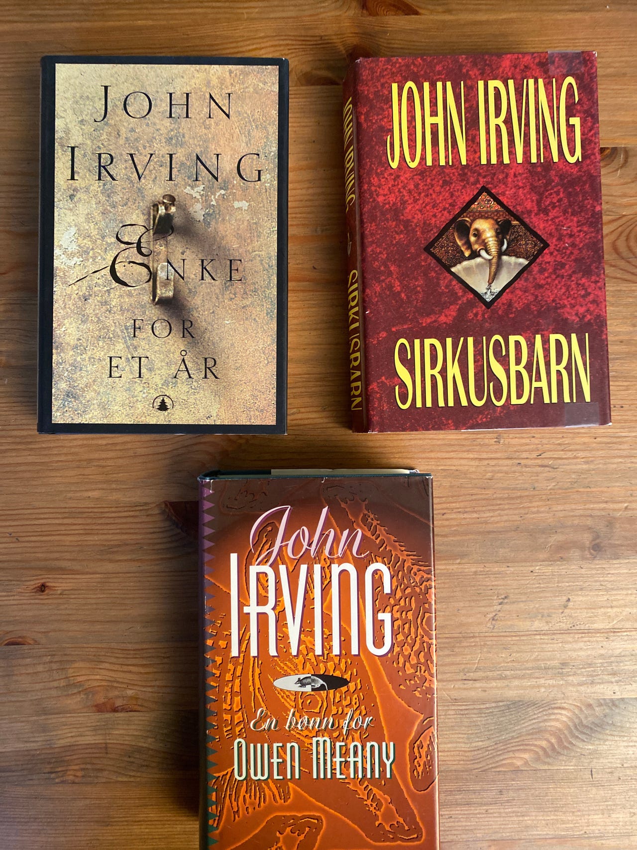 JOHN IRVING - 6 flotte romaner | FINN torget