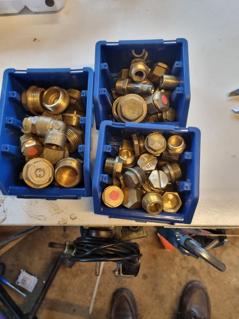 Diverse messing rør deler | FINN-torget