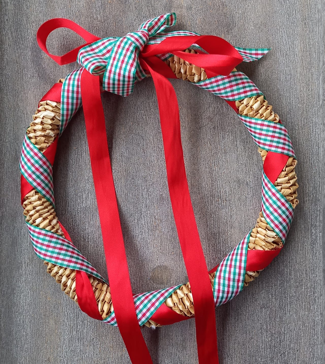 Vintage - Krans - Halm - Nostalgi - Julepynt! | FINN torget