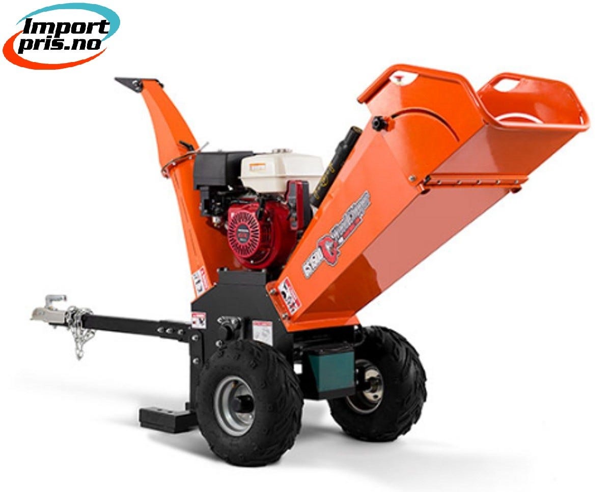 Kraftig kompostkvern og fliskutter 13HK HONDA | FINN torget