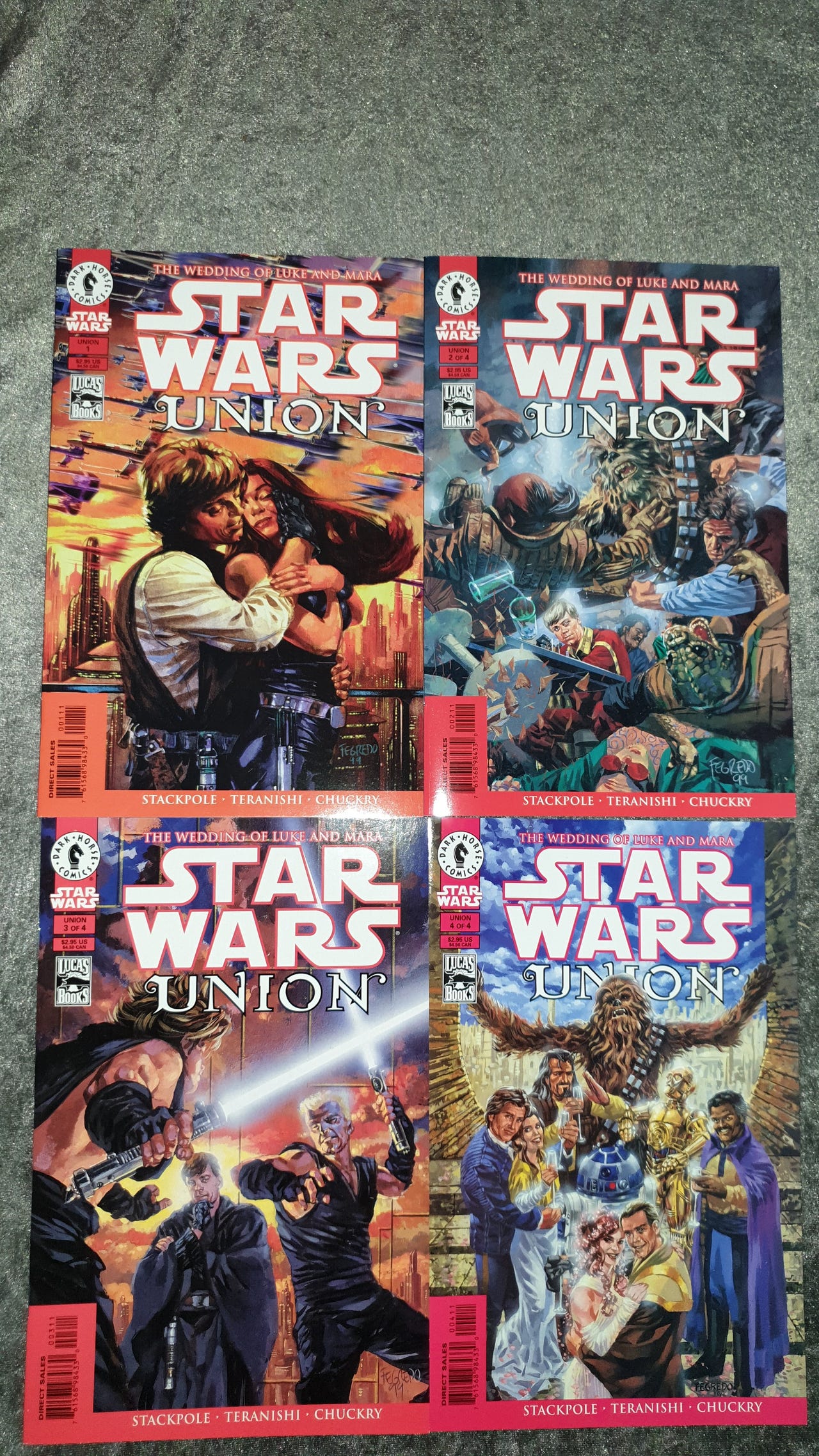 Star Wars Union Comics | Alle 4 issues | FINN-torget