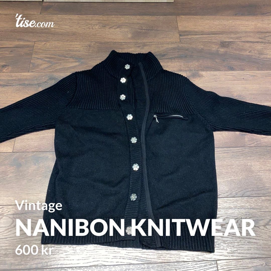 Vintage Nanibon Knitwear Jacket | FINN-torget
