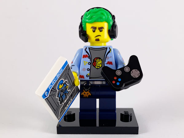 Son ny Lego CMF serie 19 minifigur Video Game Champ | FINN-torget