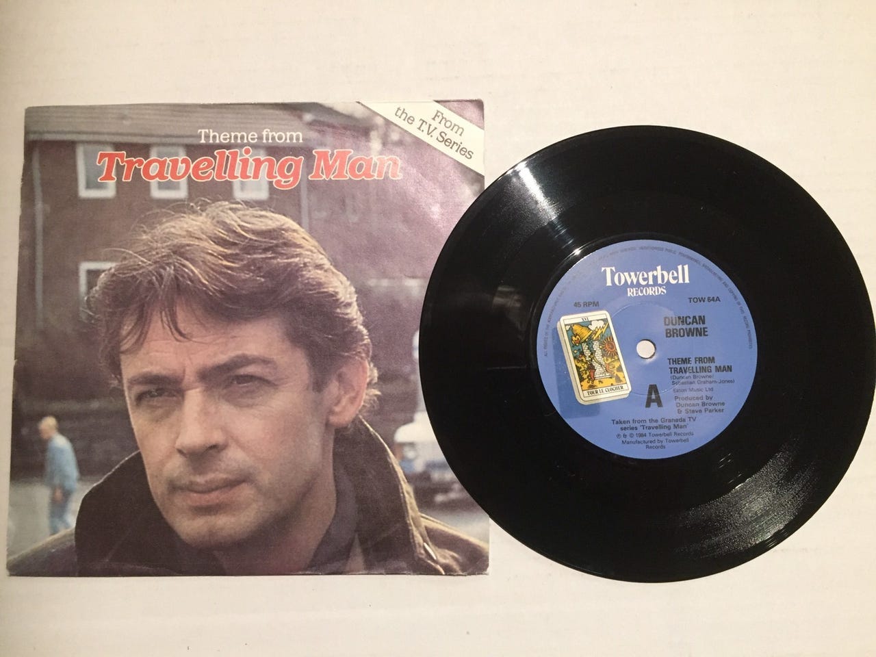 DUNCAN BROWNE / THEME FROM THE TRAVELLING MAN - 7" VINYL SINGLE | FINN ...